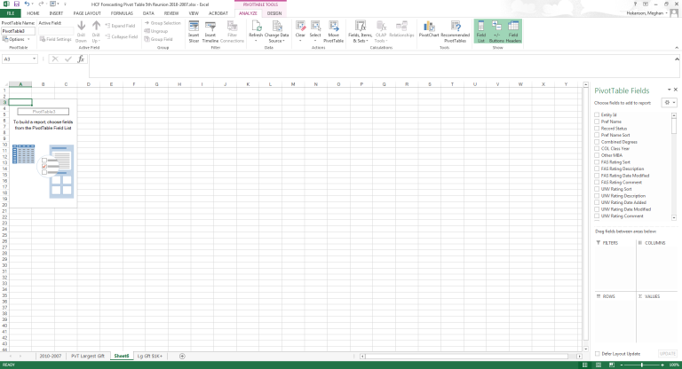 Pivot Tables – step by step - Helen Brown Group